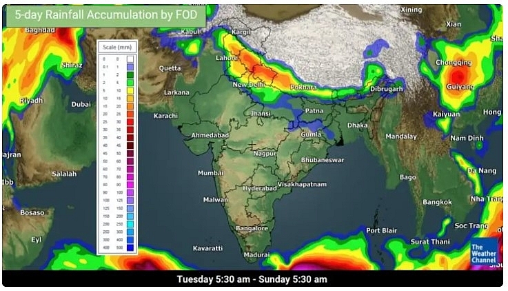 India daily weather forecast latest February 3 Ten states and union ...