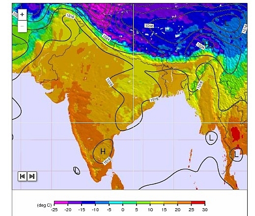 India daily weather forecast latest February 3 Ten states and union ...