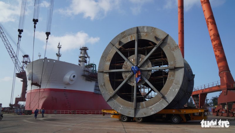 Vietnam’s shipyard builds world’s largest floating oil storage tank for ...