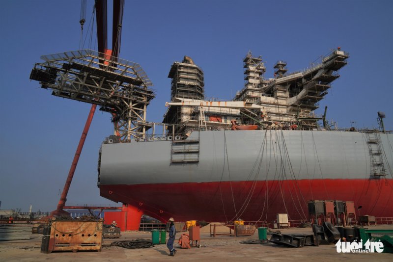 Vietnam’s shipyard builds world’s largest floating oil storage tank for ...