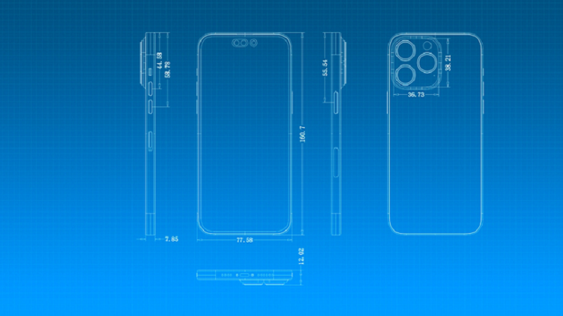Revealing the whole design of iPhone 14 Professional, the digital ...