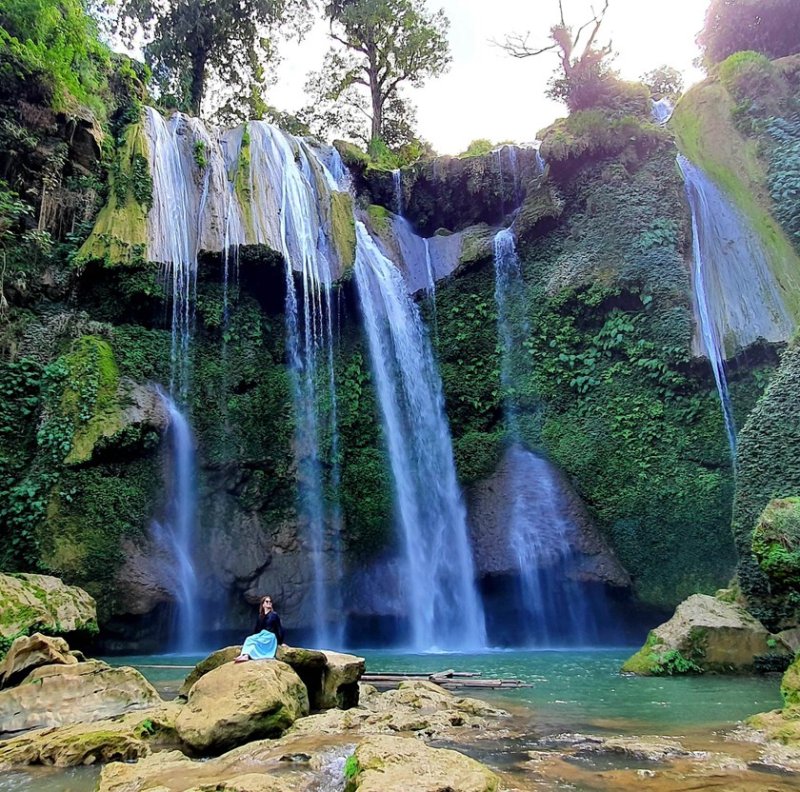 Beautiful waterfalls like a fairy scene cannot be missed when coming to ...
