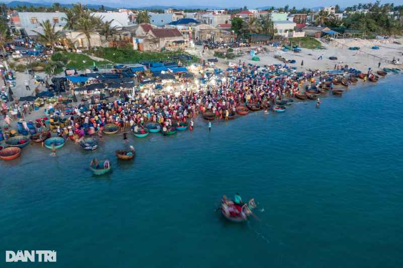 Image of the largest beach fish market in Central Vietnam » Vietnam ...