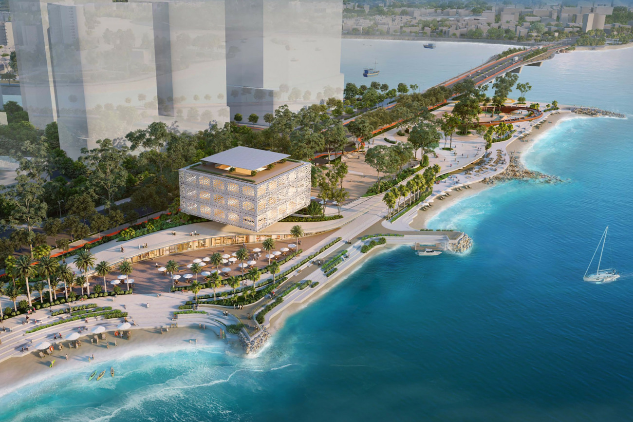 Ocean Theater, Light Square: New symbol of the coastal city of Nha ...