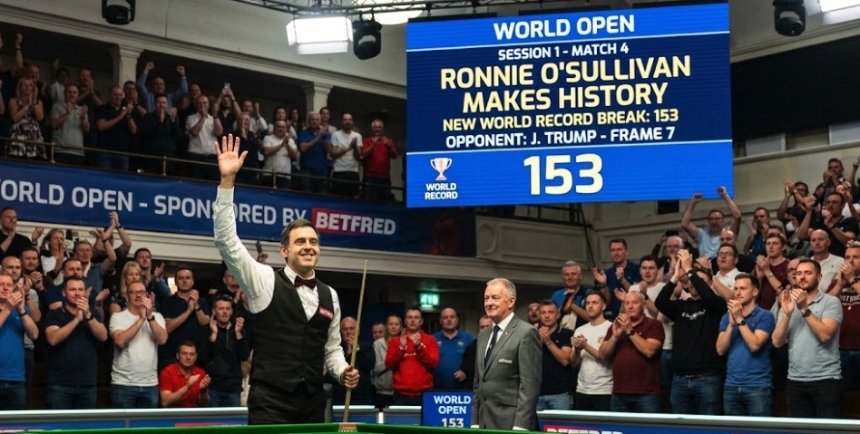 Ronnie O'Sullivan Makes Snooker History with Record 153 at the World ...